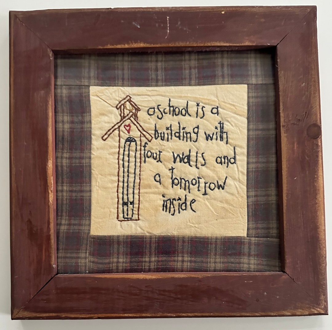 Antique Needlework School Building - Etsy