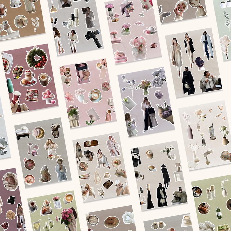 Instagram Trending Carousel Stickers 350+ Aesthetic Viral Digital ...