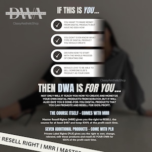 2-in-1 MRR Course Bundle DWA + UBC Digital Wealth Academy Ultimate ...