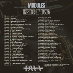 2-in-1 MRR Course Bundle DWA + UBC Digital Wealth Academy Ultimate ...