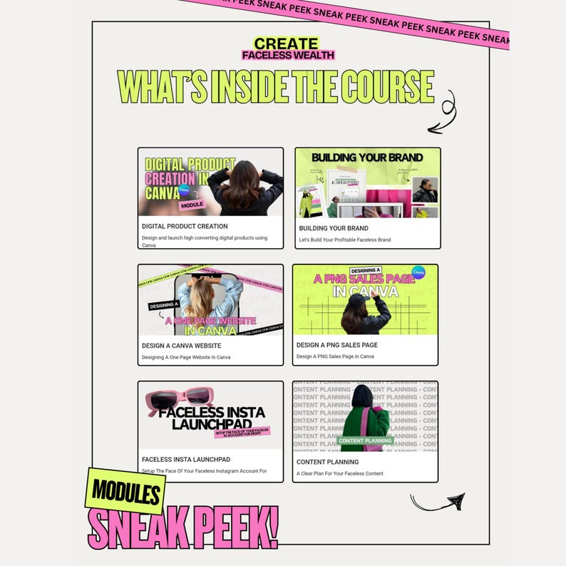 CFW Create Faceless Wealth Course With 85% Affiliate Course Faceless ...