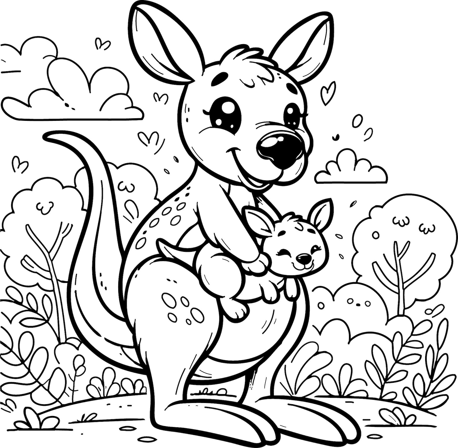 Wild Wonders: A Kids' Coloring Journey Through the Animal Kingdom - Etsy