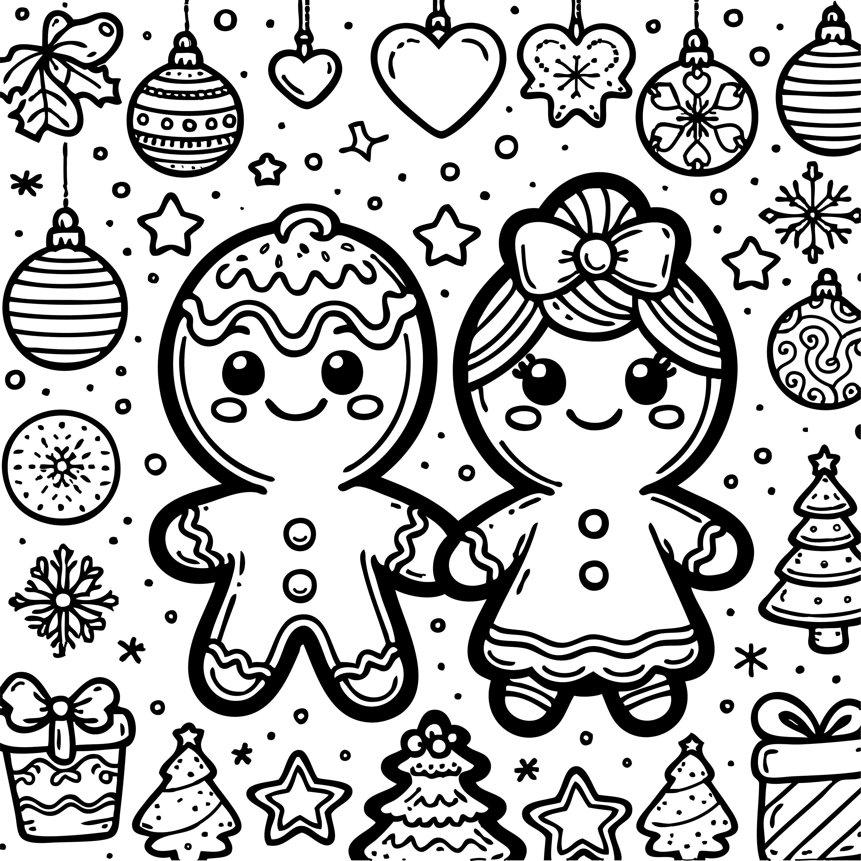 Charming Christmas Coloring: 10 Easy-to-color Festive Pages for Kids ...