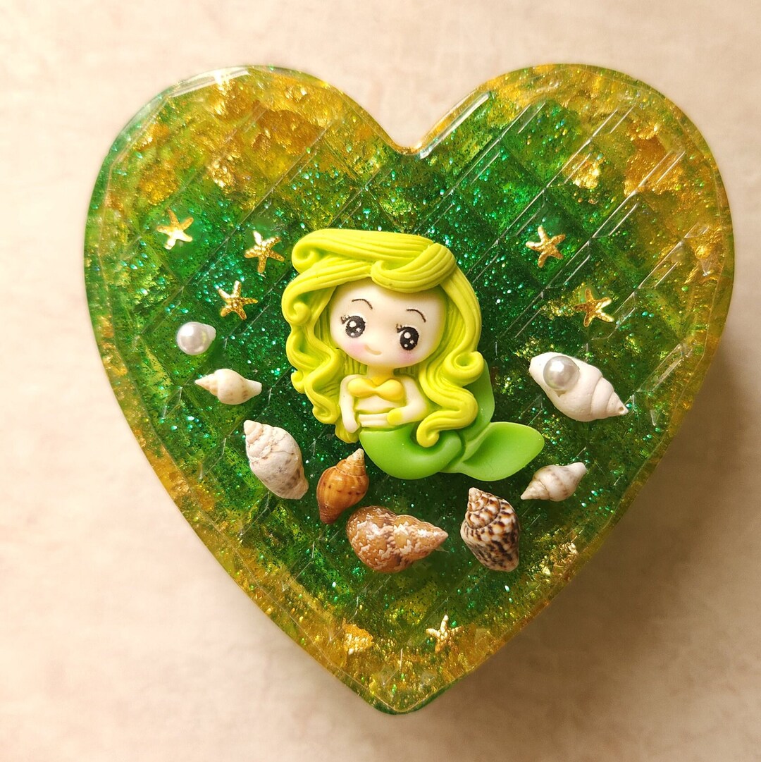 A Irish Mermaid Jewel Box - Etsy