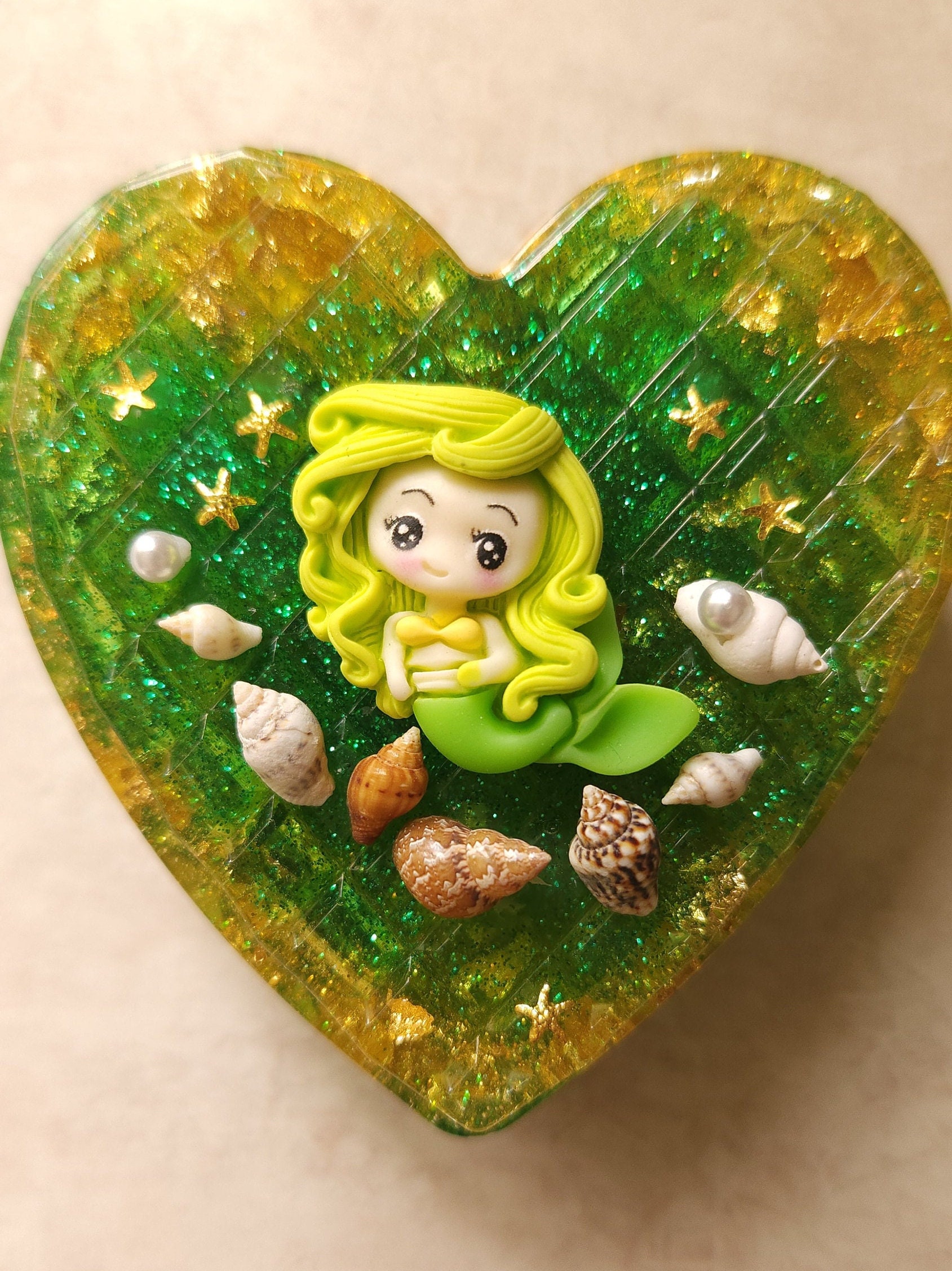 A Irish Mermaid Jewel Box - Etsy