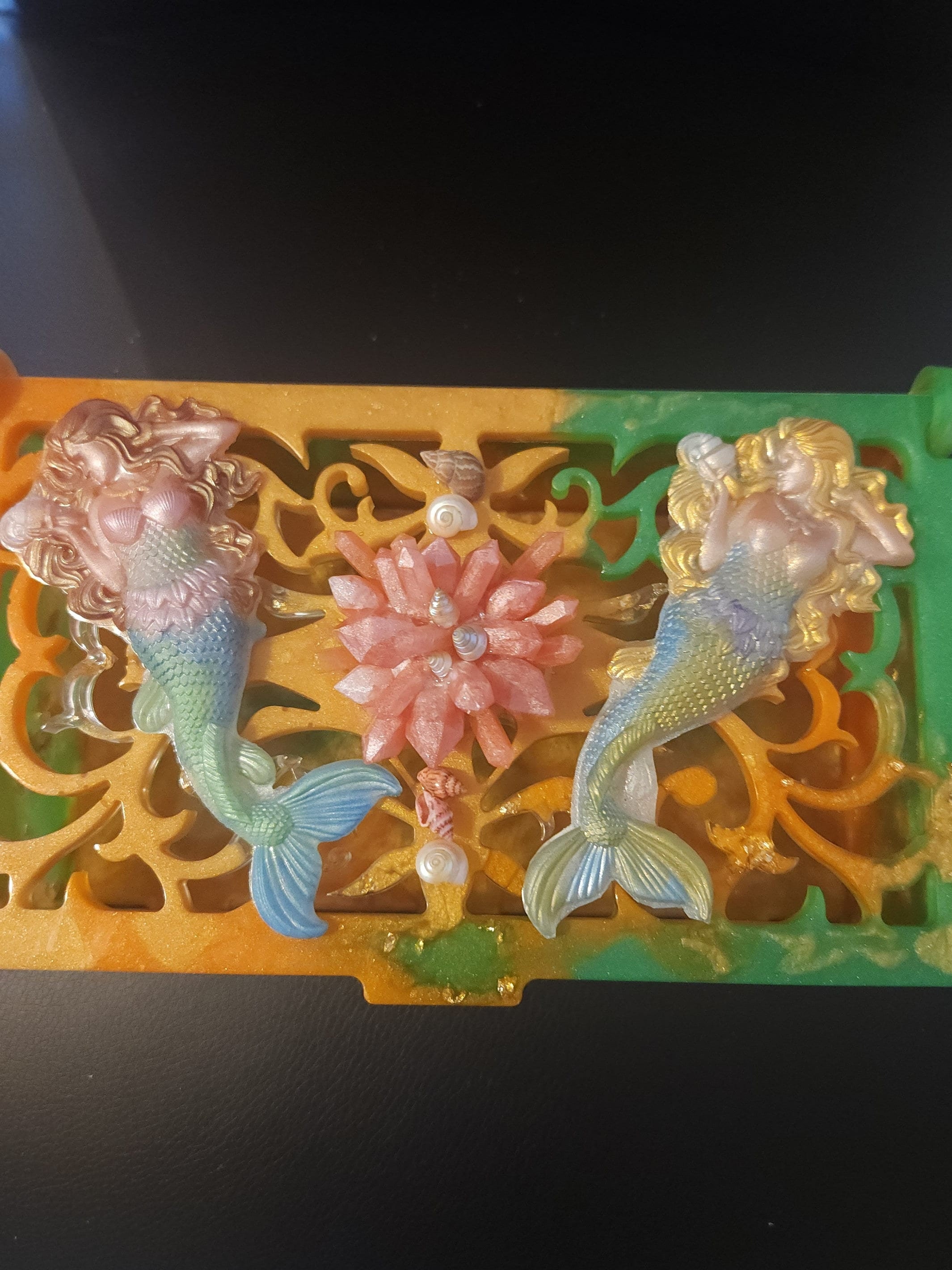 Two Mermaid Sisters Hidden Treasure Box - Etsy