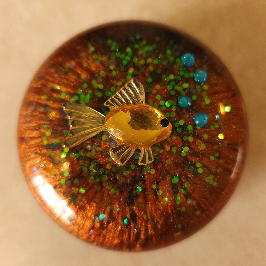 The Small Goldfish Jewelry Box - Etsy