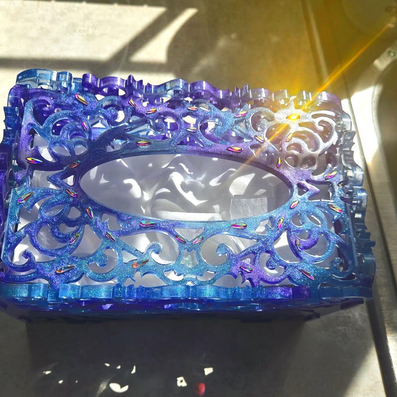 Filigree Tissue Box - Etsy