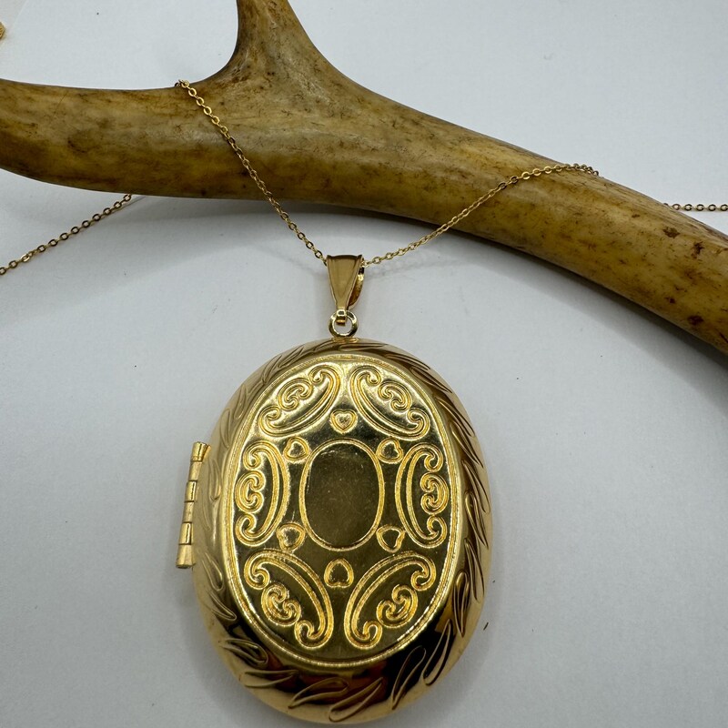 Simple Gold Locket - Etsy