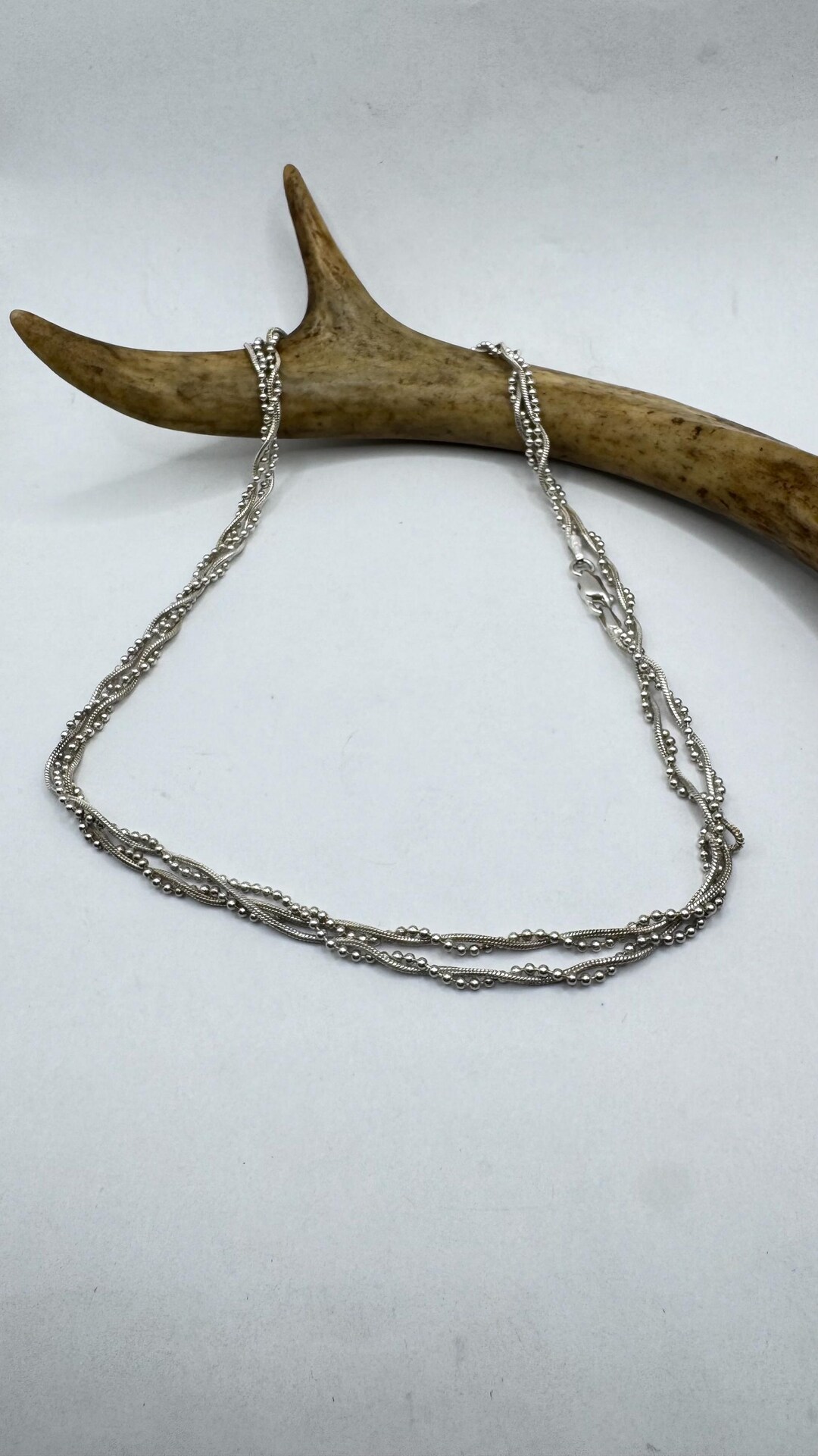 Vintage Chunky Statement Chain 925 Sterling Silver 36 Inch Chain ...