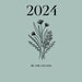 Floral 2024 Planner Monthly/weekly With NOTES - Etsy