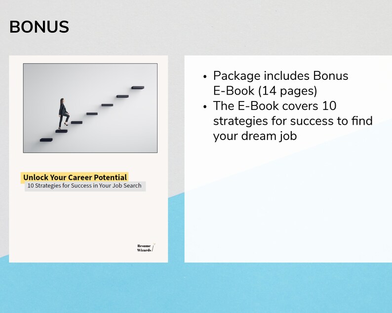 Ats-friendly Resume CV Template for Word & Mac Pages Including Cover ...