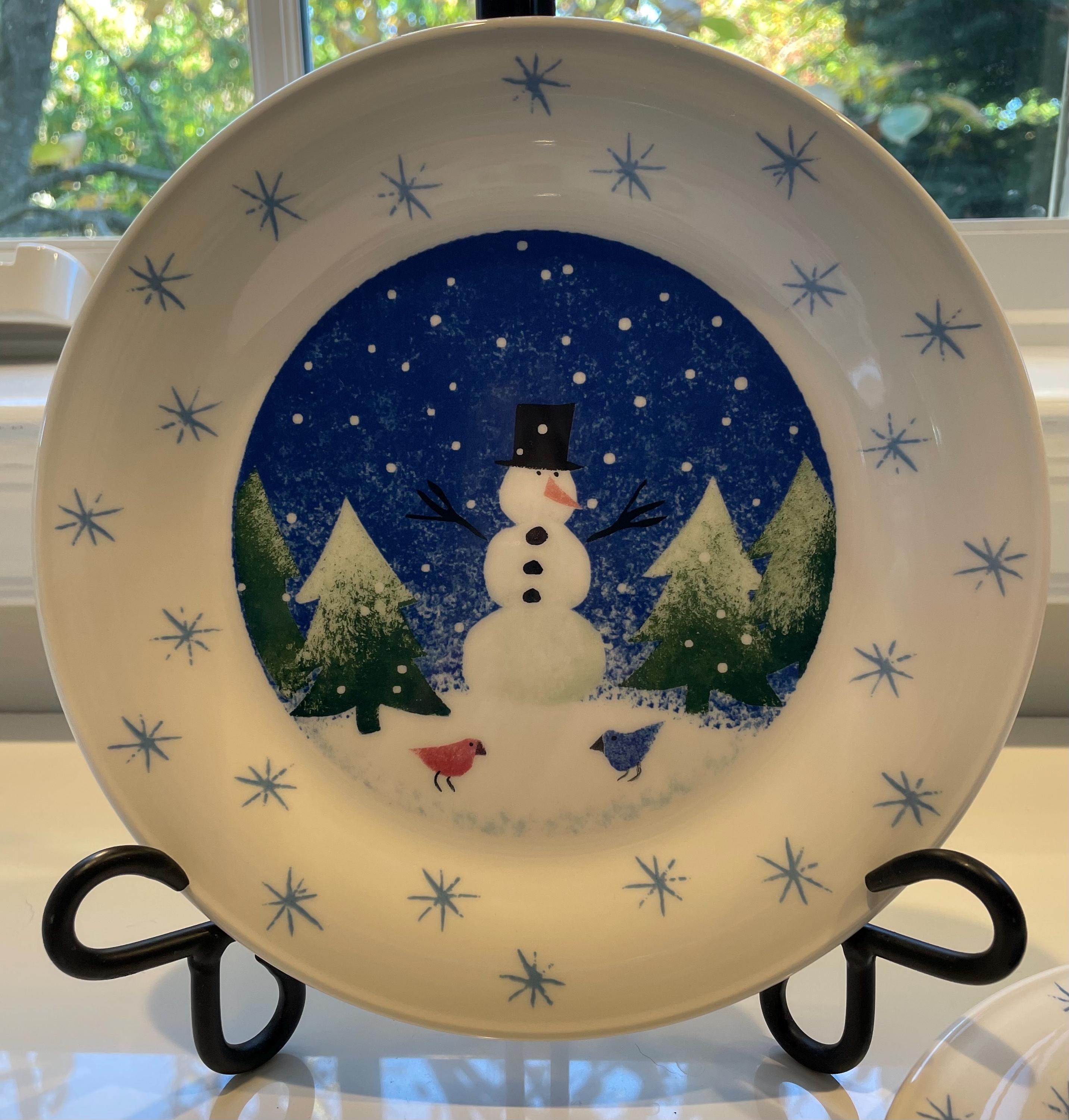 Winter Wonderland by NIKKO Dinnerware Pieces Salad/dessert Plates ...
