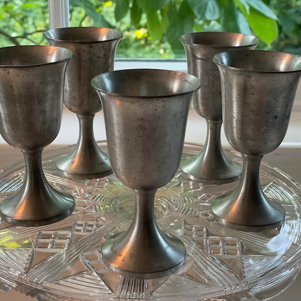 Pewter Goblet - Etsy