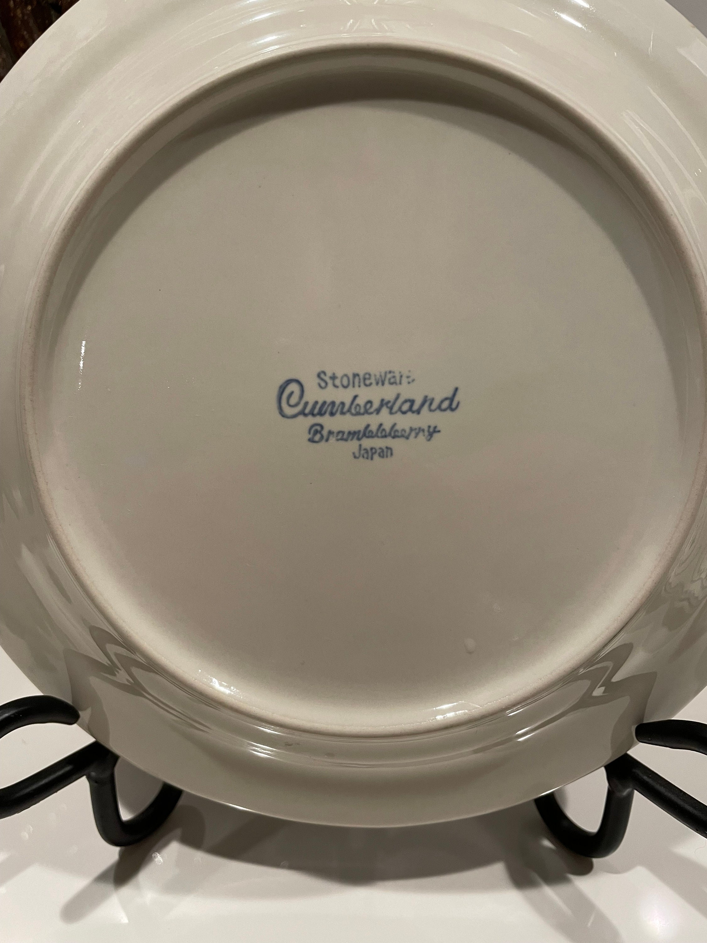 Cumberland Brambleberry Stoneware Made in Japan - Etsy
