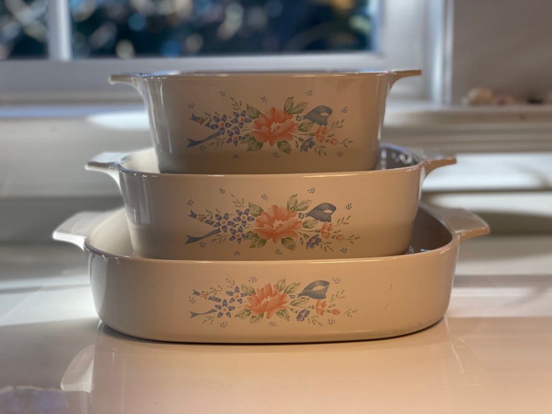 Corning Ware Symphony Casserole Dishes - Etsy