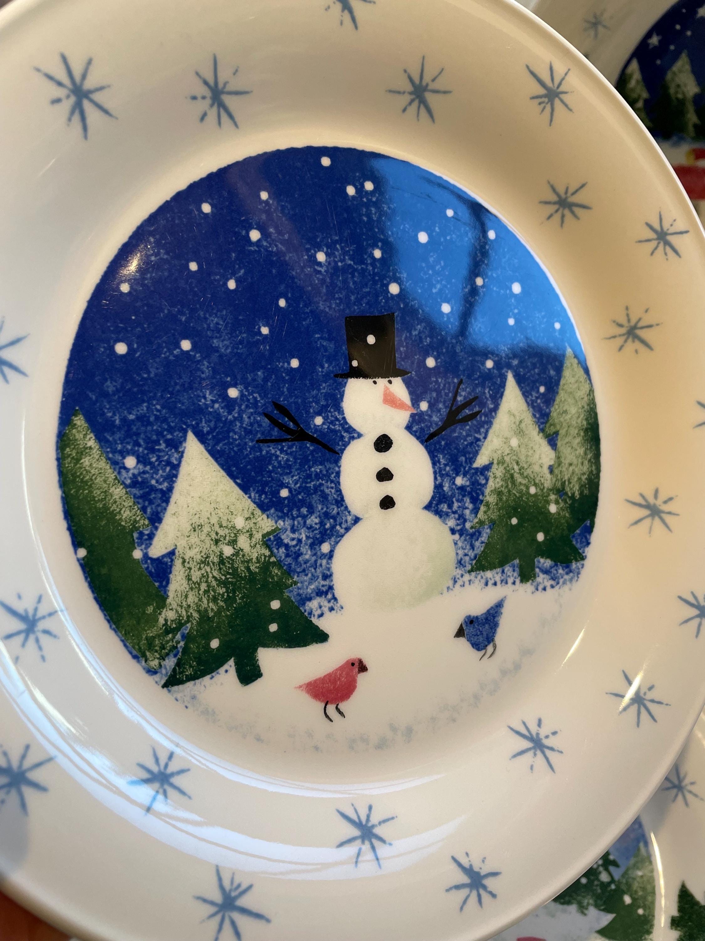 Winter Wonderland by NIKKO Dinnerware Pieces Salad/dessert Plates ...