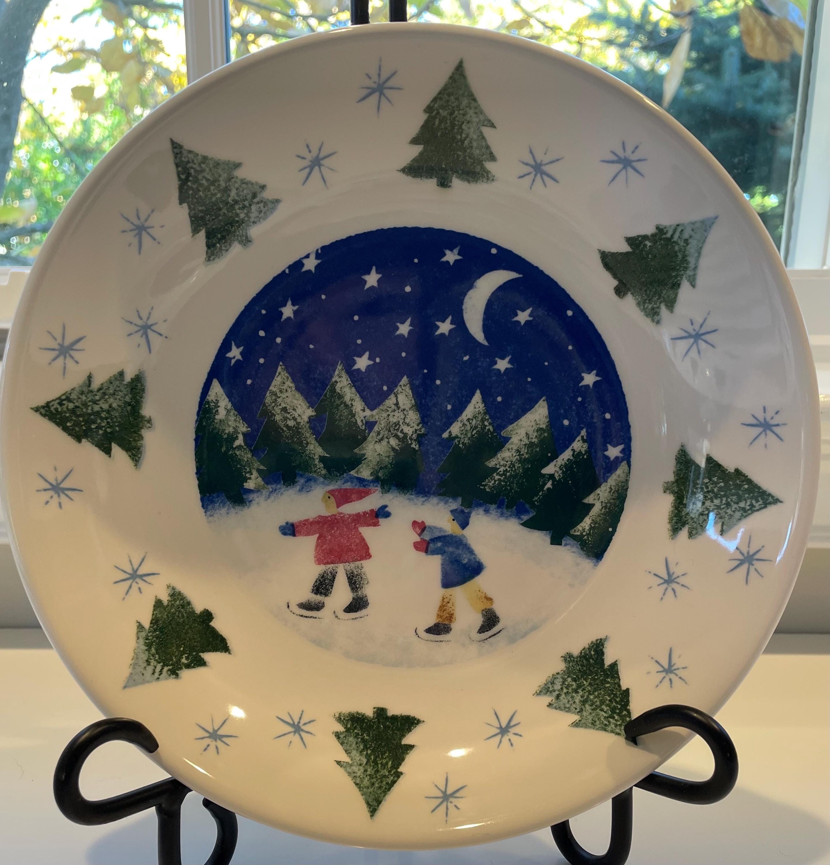 Winter Wonderland by NIKKO Dinnerware Pieces Salad/dessert Plates ...