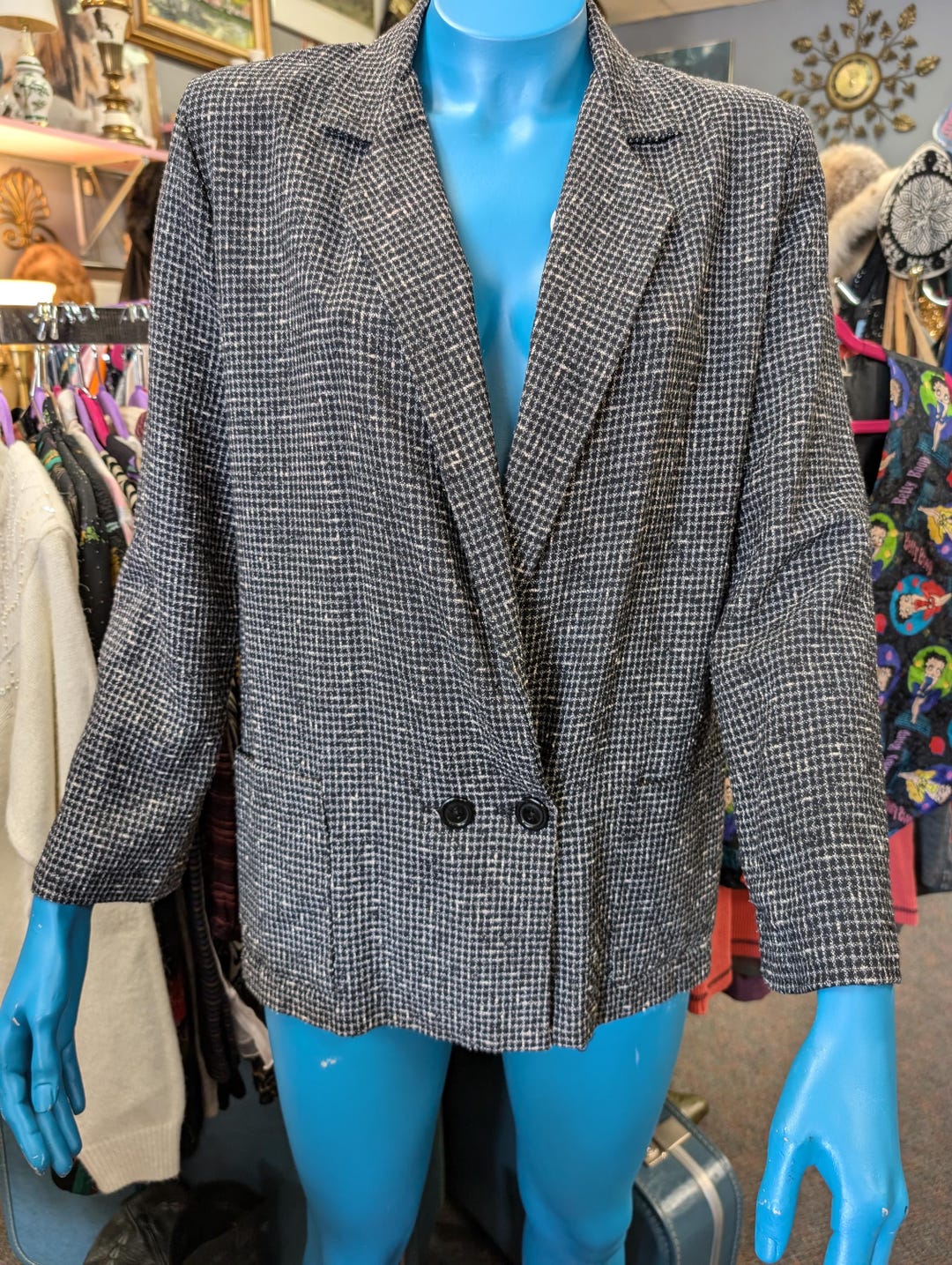 Vintage Maggie Lawrence Collection Ladies Blazer Jacket Union Made USA ...