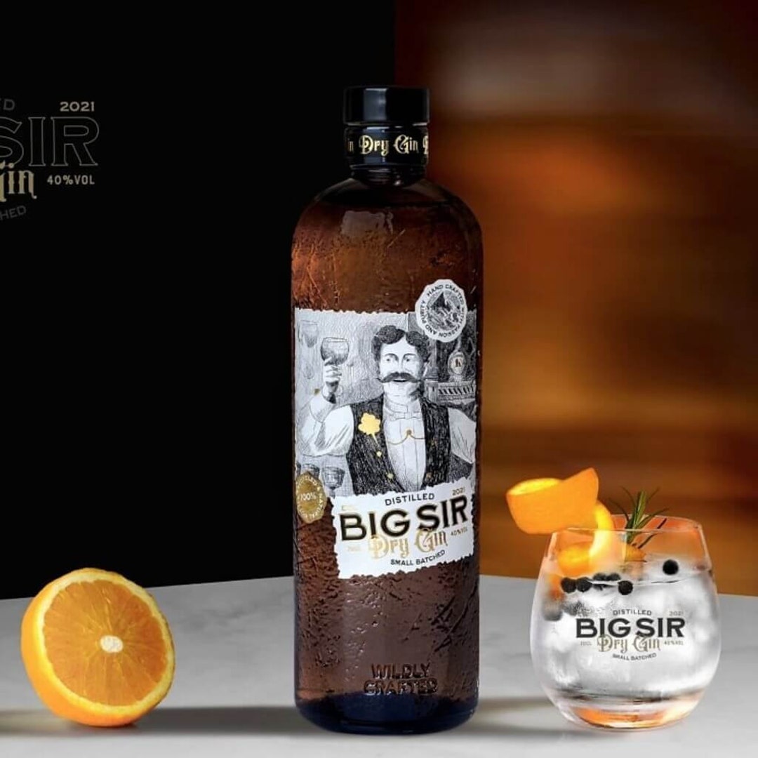 Greek Gin Big Sir Super Premium Handmade Greek Gin 700ml - Etsy