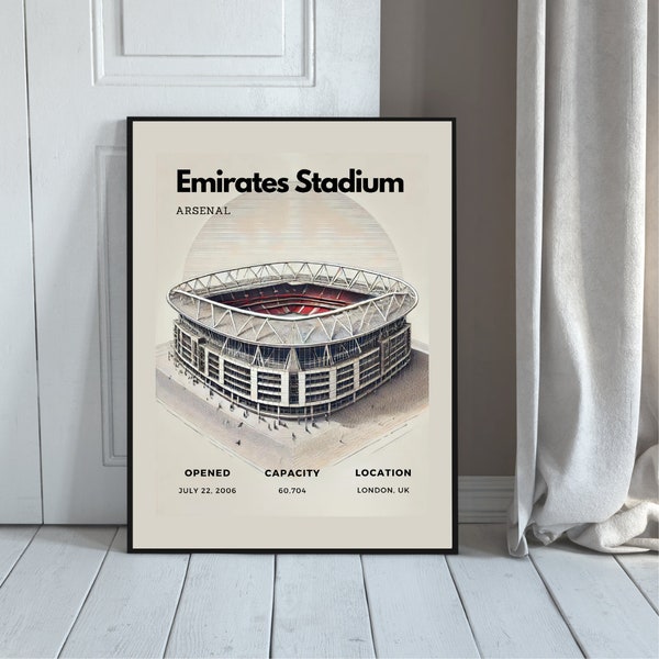 Emirates Stadium - Etsy