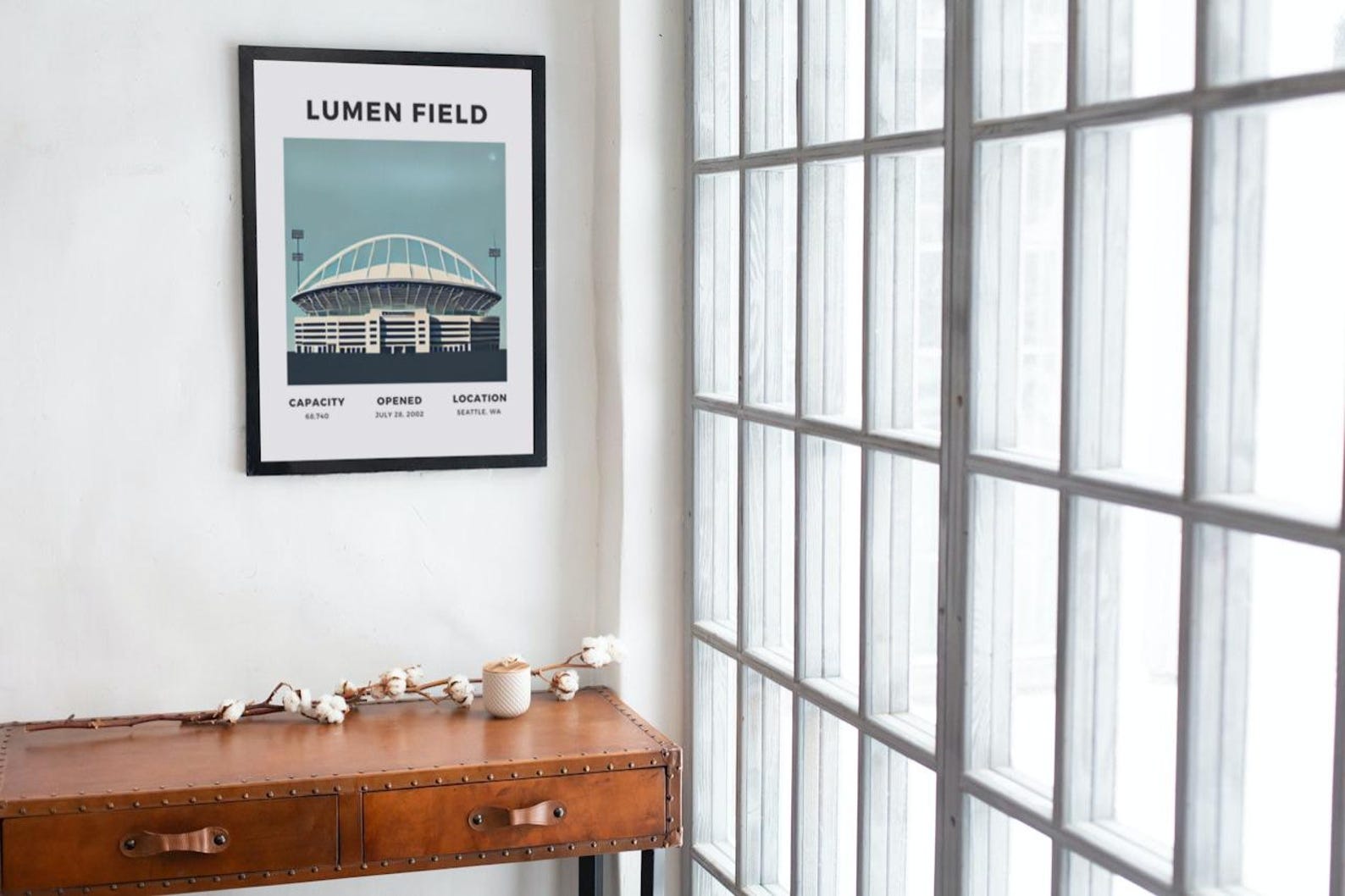 Lumen Field Print, Home of the Seattle Seahawks, Office Print, Games ...