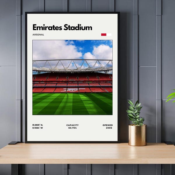 Emirates Stadium - Etsy