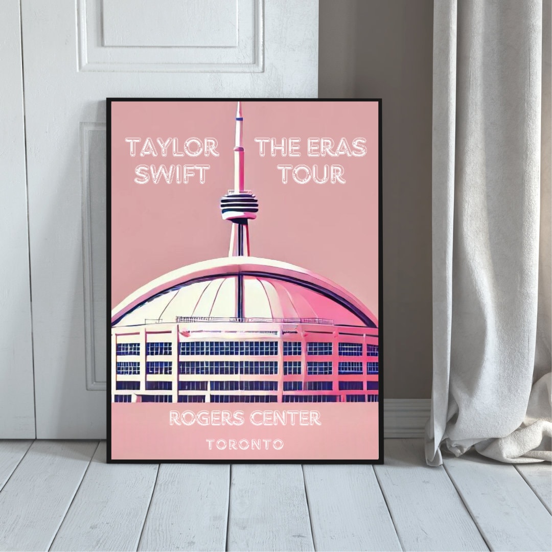 Taylor Swift Toronto Concert Poster Print: the Eras Tour at Rogers ...