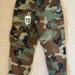 Custom Upcycled Camouflage Army Pants With Patches Size M - Etsy