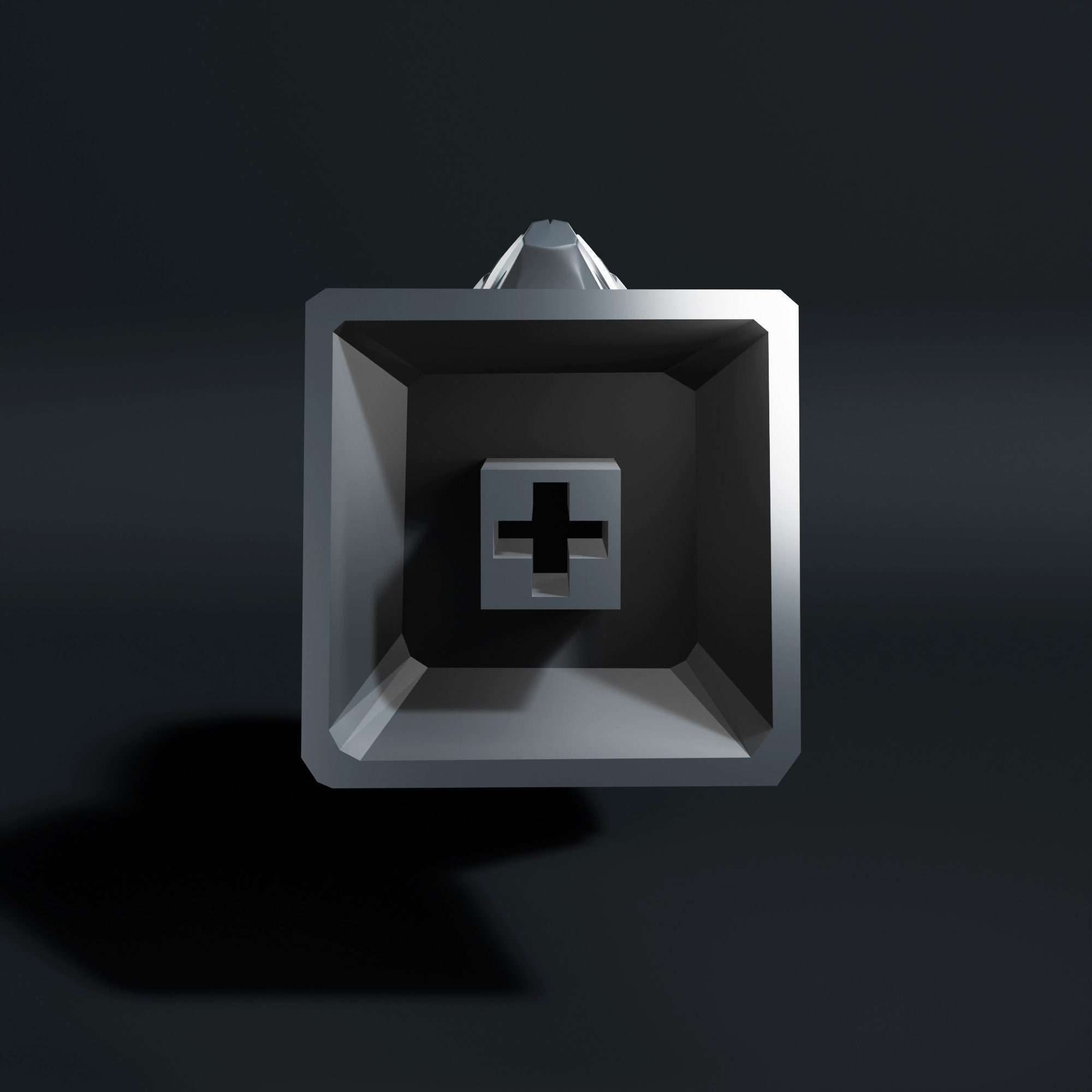 Metal Alien Custom Artisan Keycap STL File for Cherry MX Mechanical ...