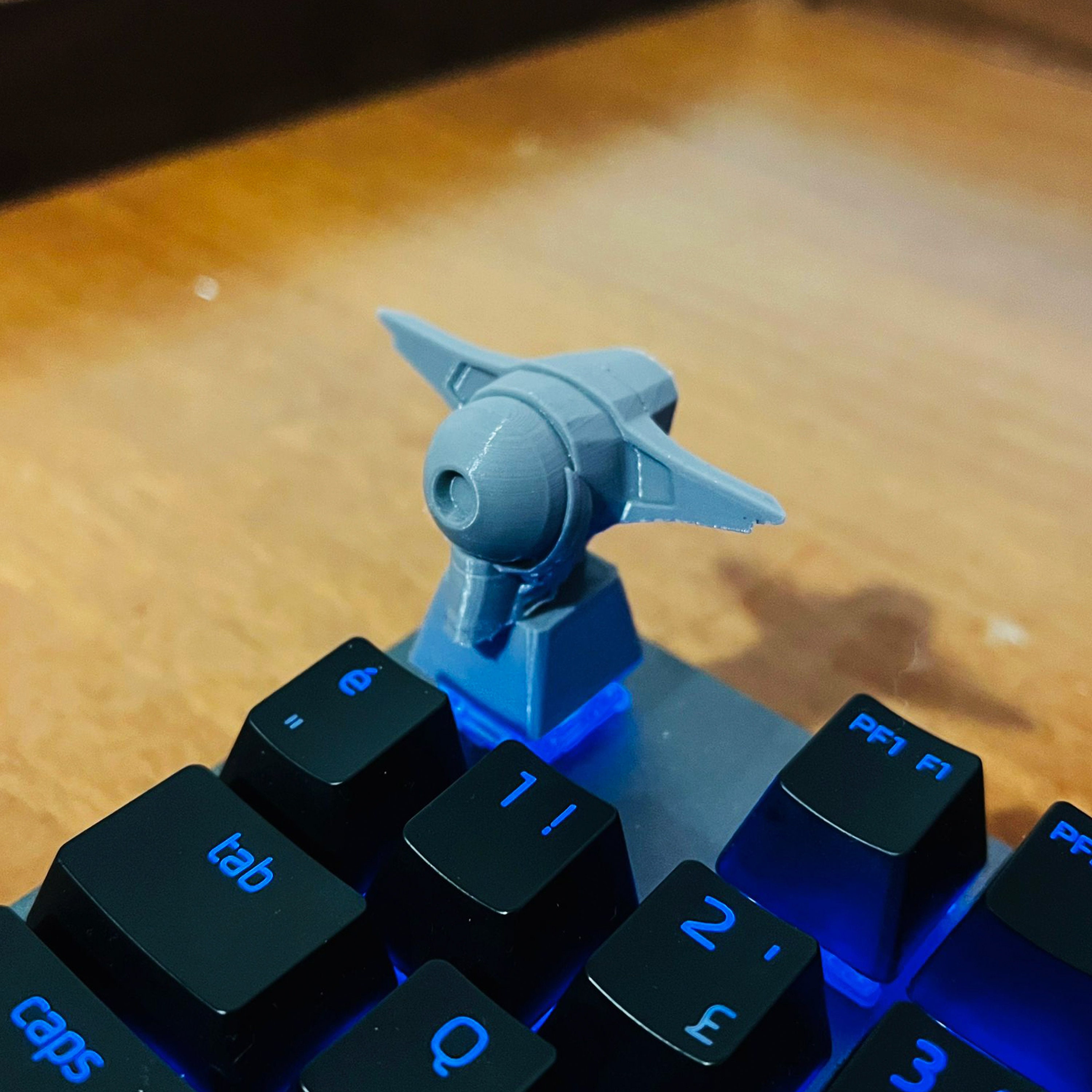 Hammerhead Robot Custom Artisan Keycap STL File for Cherry MX ...