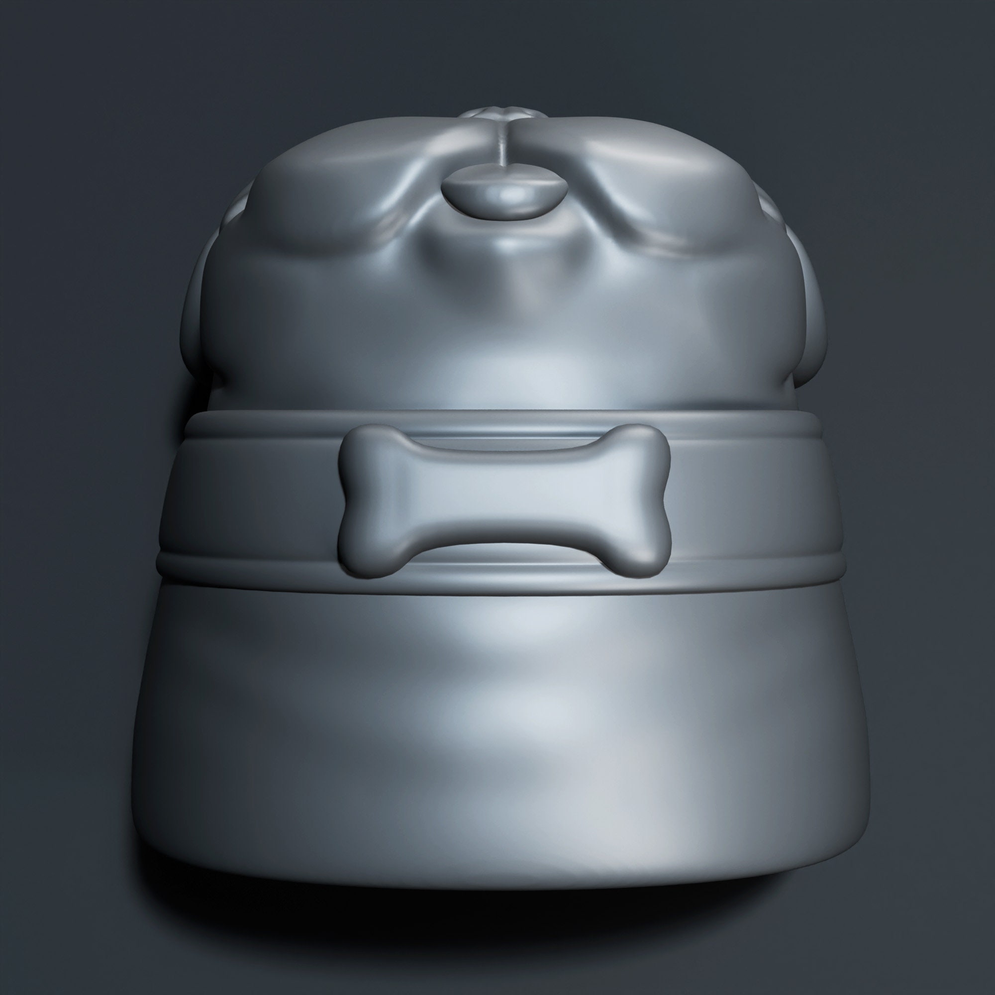 Pug - Custom Artisan Keycap STL File for Cherry MX Mechanical Keyboards ...