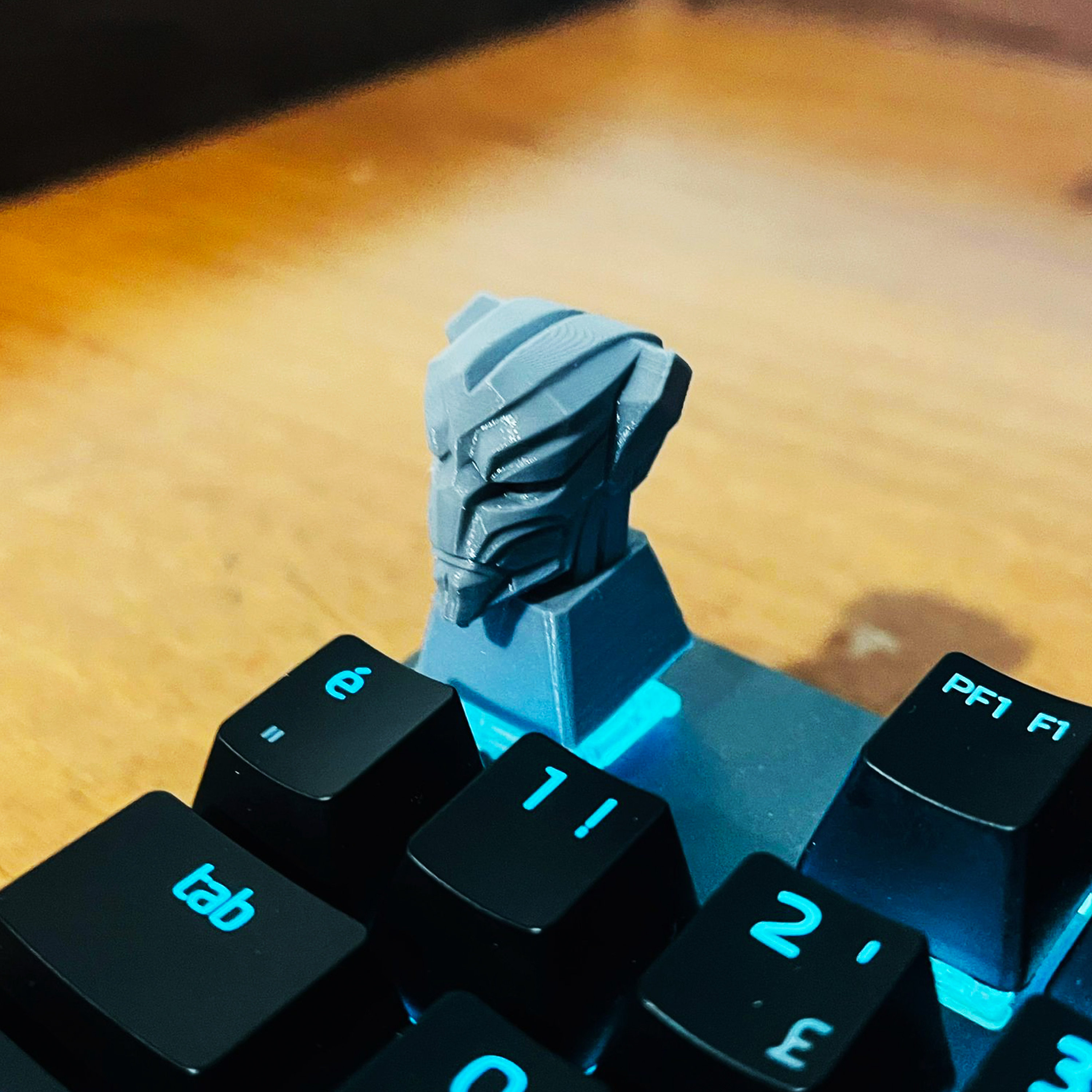 Metal Alien Custom Artisan Keycap STL File for Cherry MX Mechanical ...