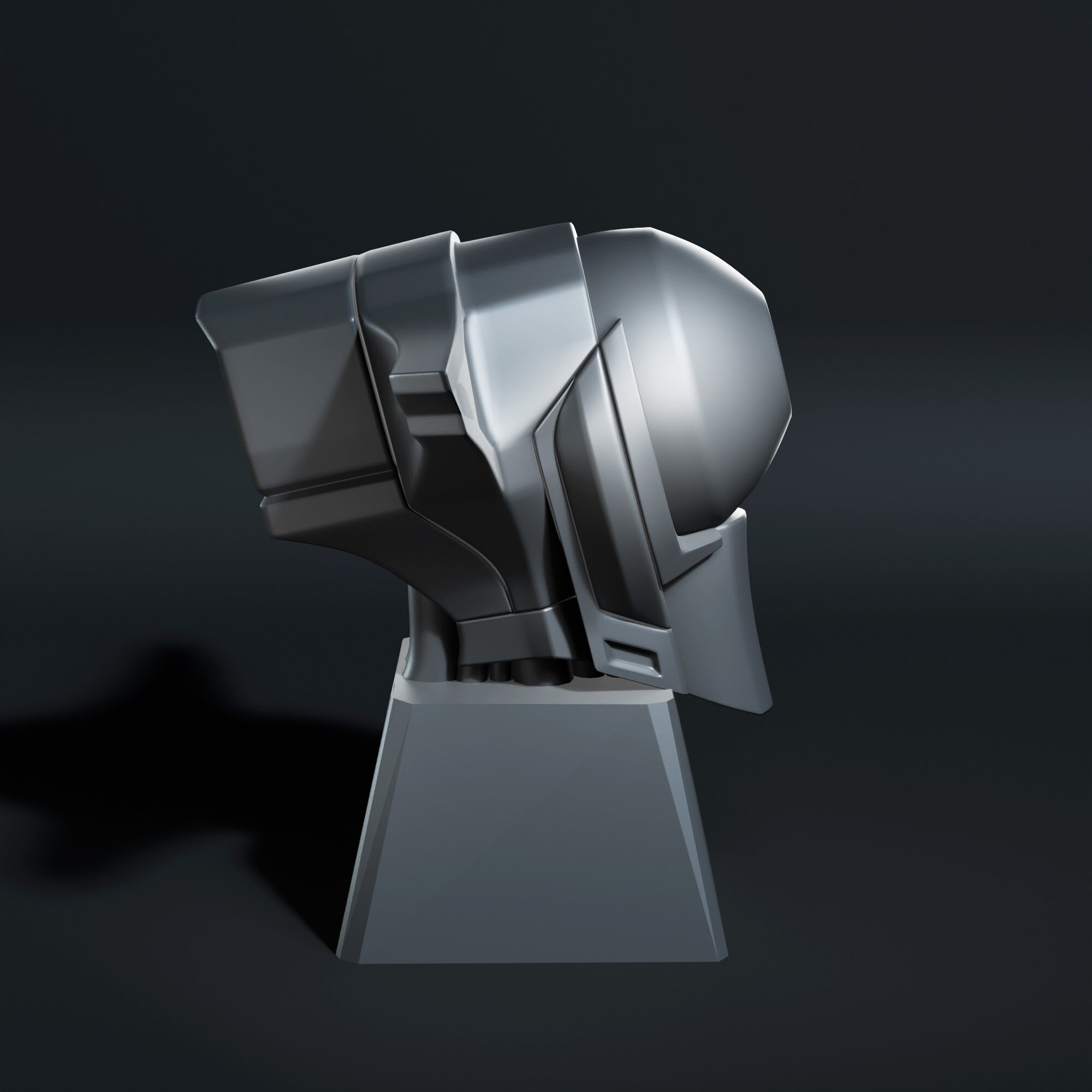 Hammerhead Robot Custom Artisan Keycap STL File for Cherry MX ...
