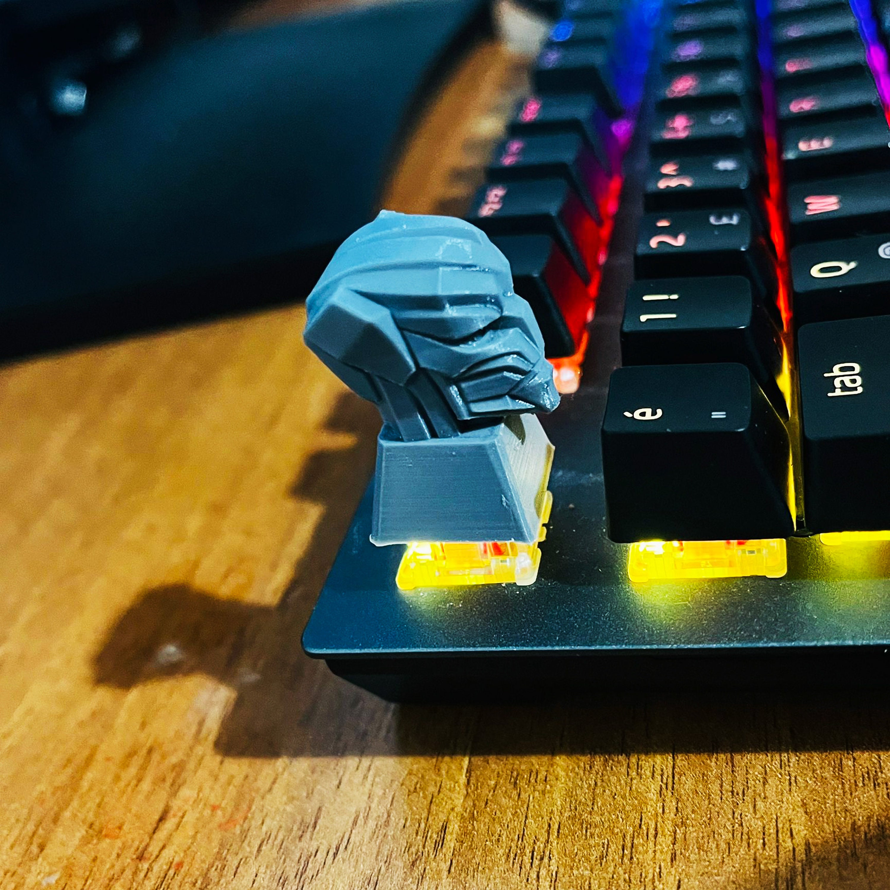 Metal Alien Custom Artisan Keycap STL File for Cherry MX Mechanical ...