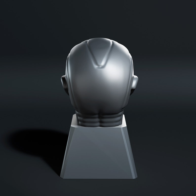 Grey Alien Custom Artisan Keycap STL File for Cherry MX Mechanical ...