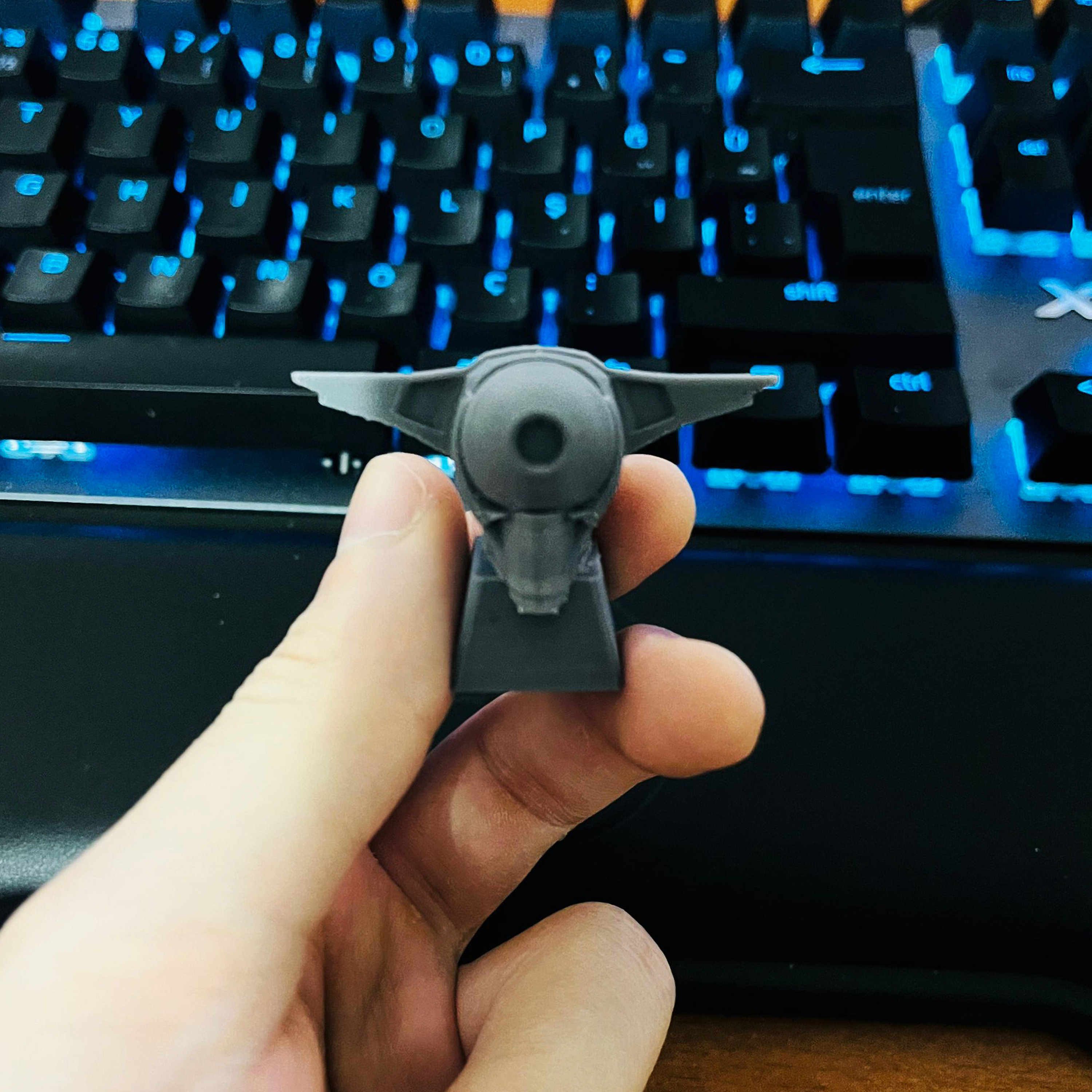 Hammerhead Robot Custom Artisan Keycap STL File for Cherry MX ...