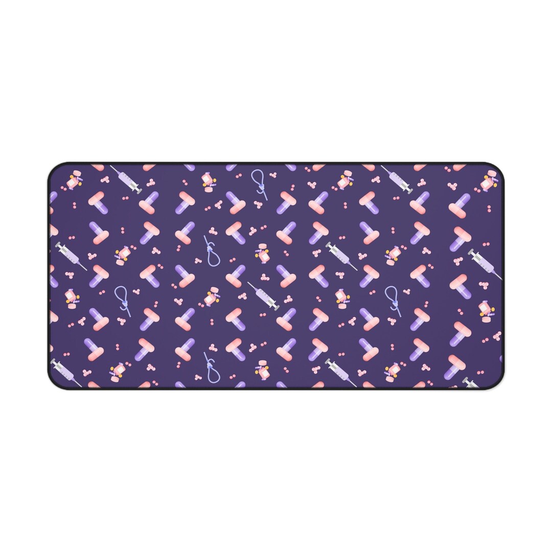 Yami Kawaii Desk Mat Kawaii Desk Mat Anime Desk Mat Desk - Etsy