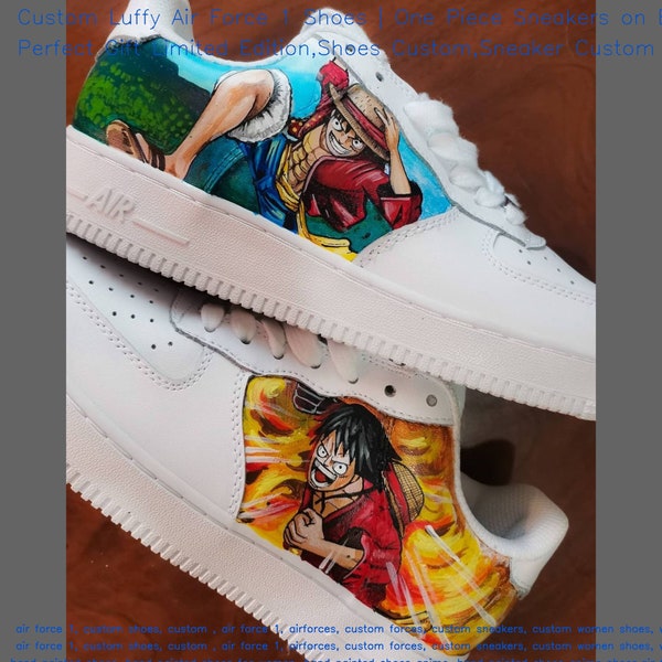 Luffy Custom Shoes - Etsy
