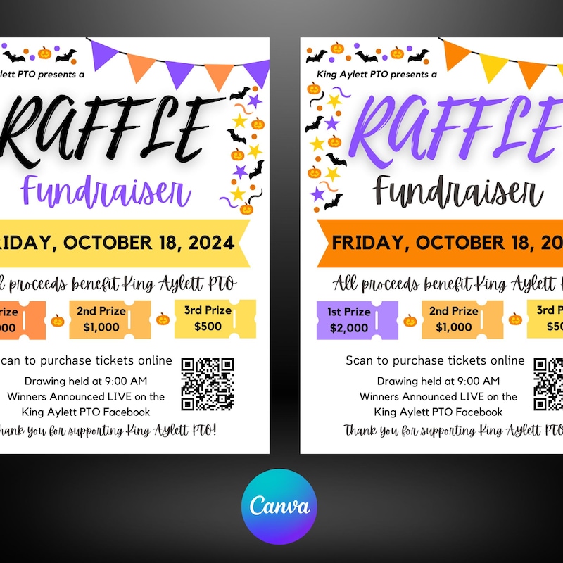 50/50 Raffle Sign - Etsy