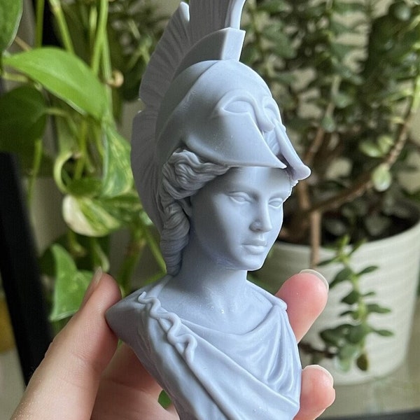 Athena 3d Printed Bust - Etsy