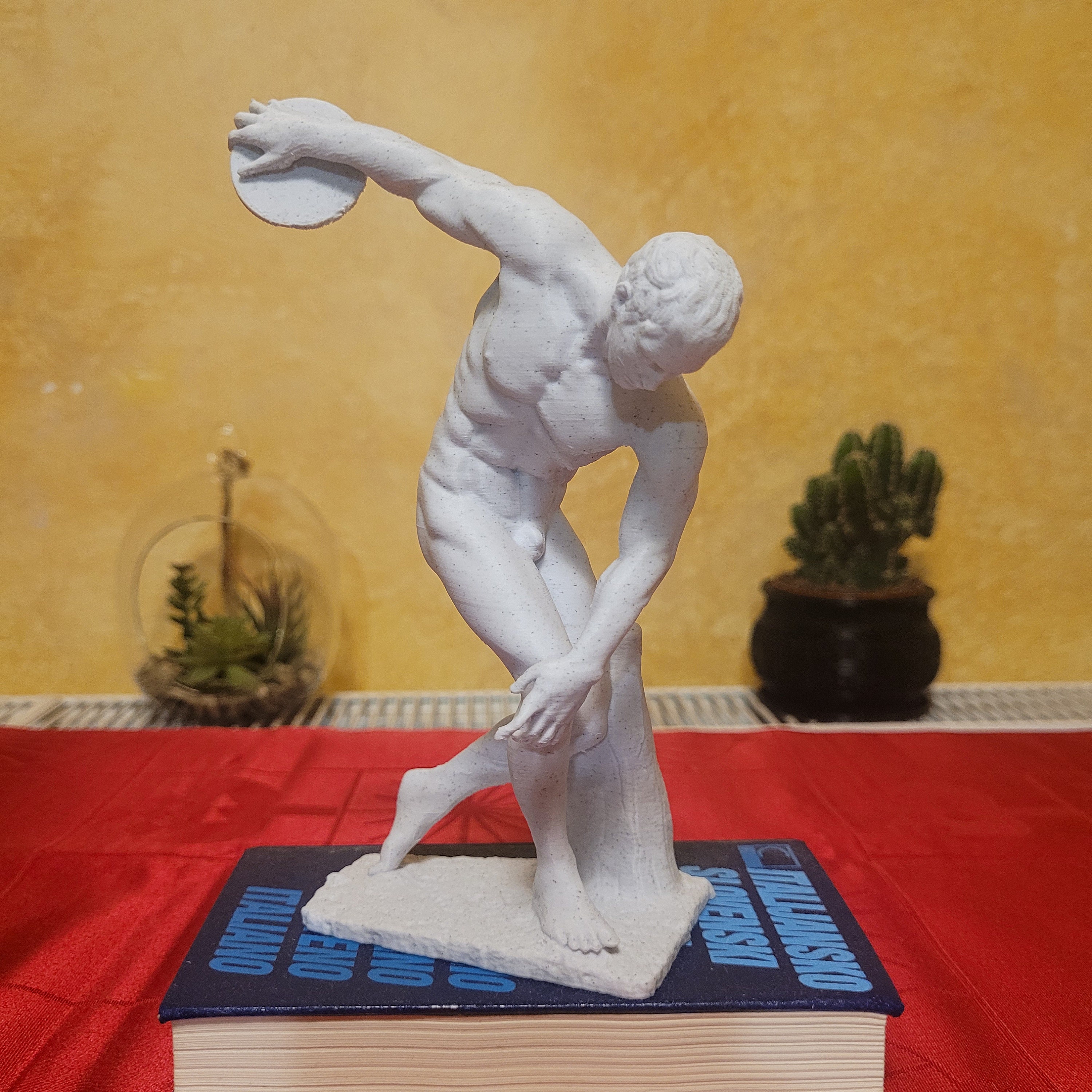 Statue of Discus Thrower Discobolus by Myron - Etsy
