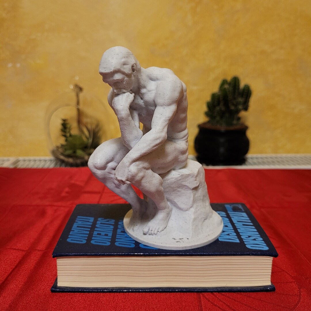 Statue of the Thinker by Auguste Rodin, Flawlessly 3D Printed Home and ...