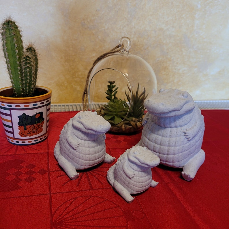 Sitting Alligator, Chubby Sitting Crocodile, Cute Sitting Alligator ...