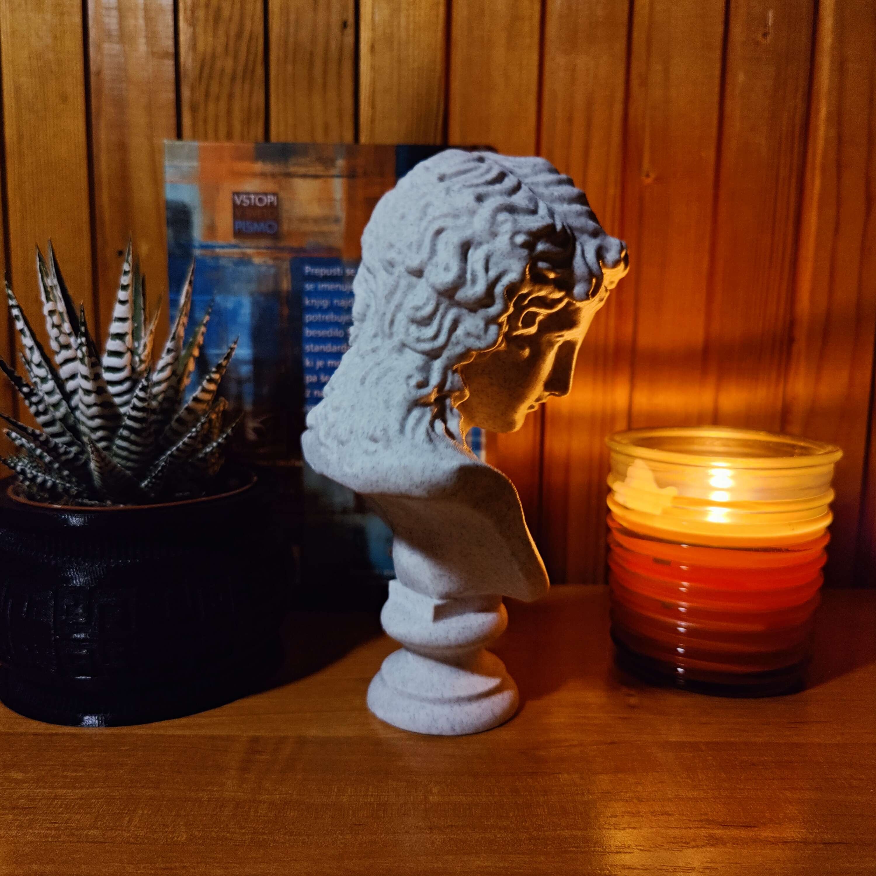 Bust of Adonis Sculpture, Decorative Roman Statue, Antique Sculpture ...