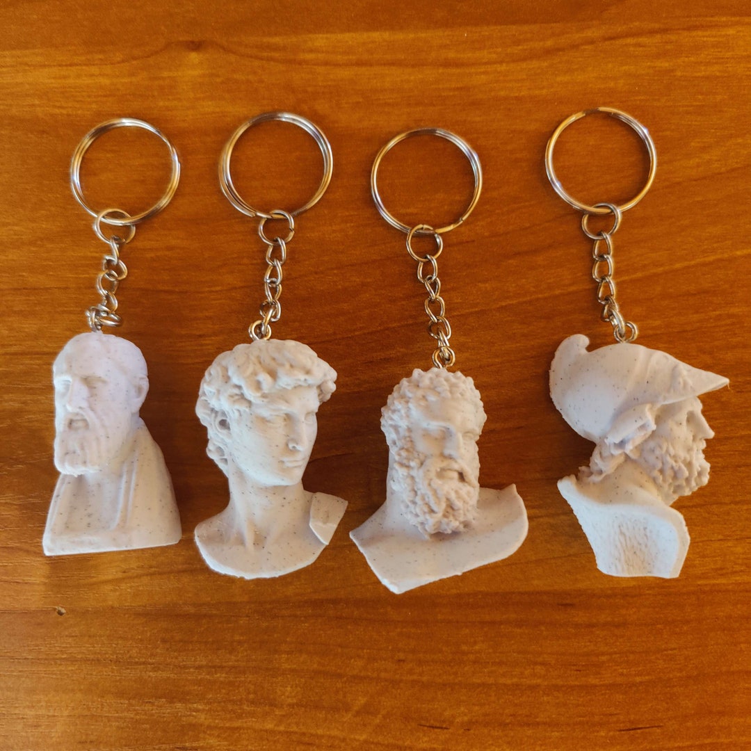 Keychain of Hercules, David, Zeno, Menelaus - Etsy