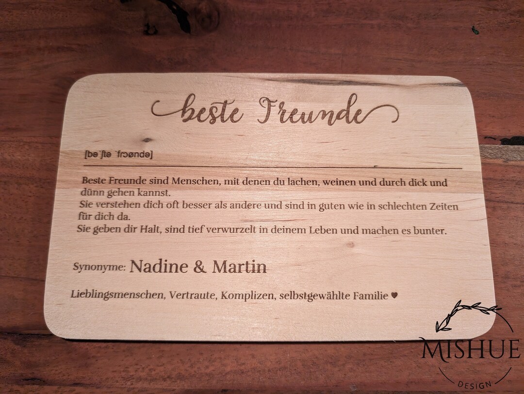 Breakfast Board Best Friends, Board Personalized, Birthday Gift, Easter ...