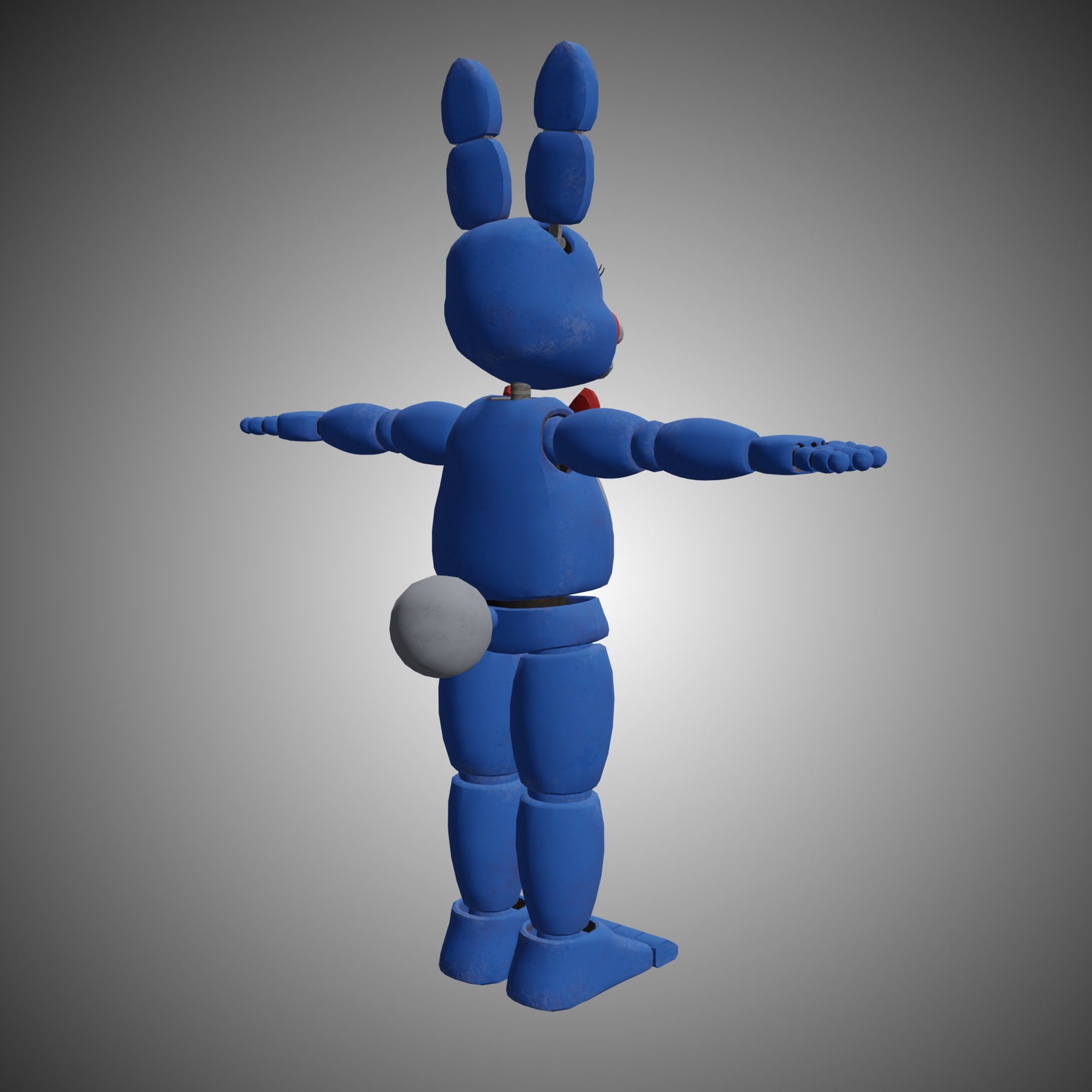 Toy Bonnie Cosplay Foam and Paper Pepakura Templates Foam Template - Etsy