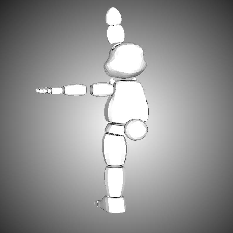 Toy Bonnie Cosplay Foam and Paper Pepakura Templates Foam Template - Etsy