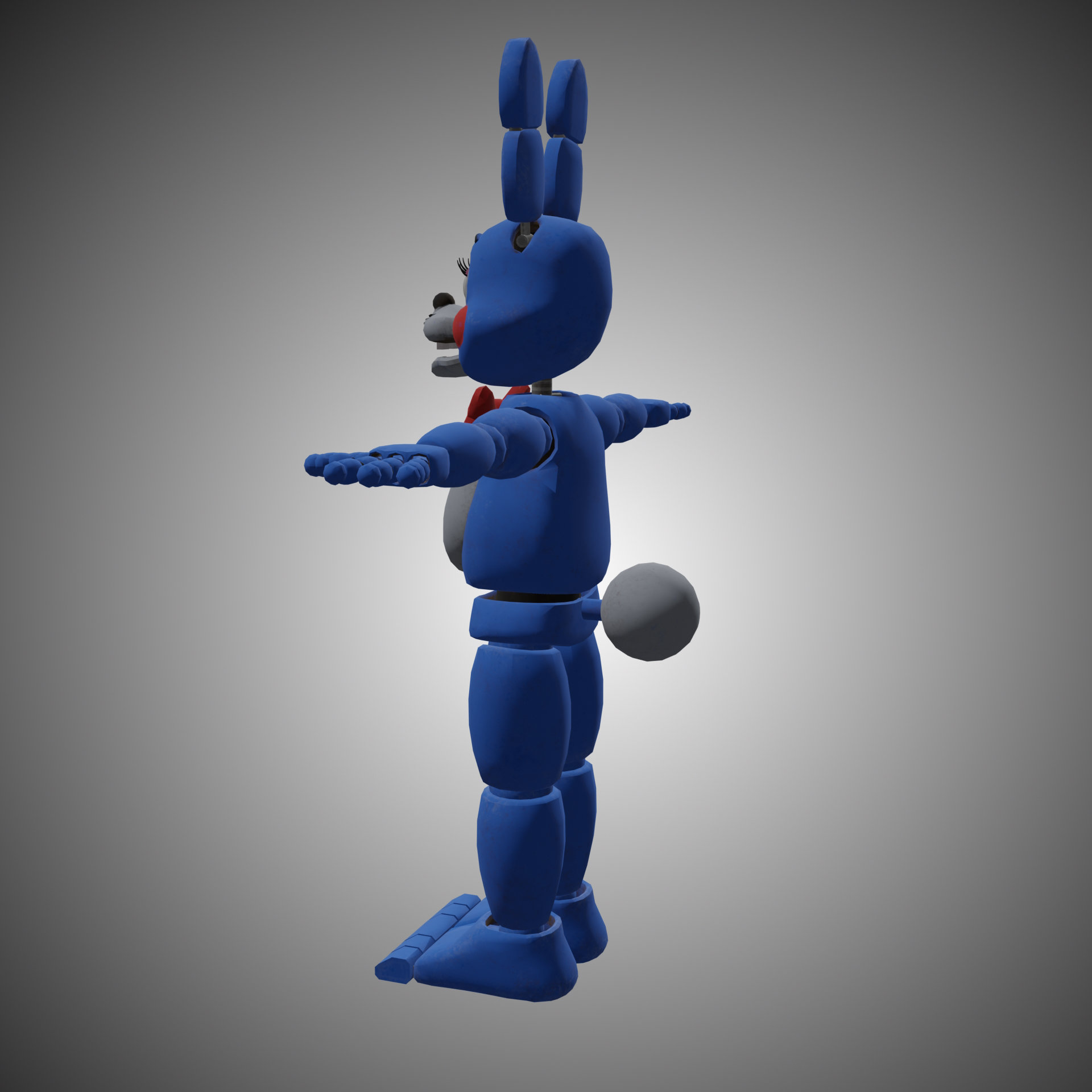 Toy Bonnie Cosplay Foam and Paper Pepakura Templates Foam Template - Etsy